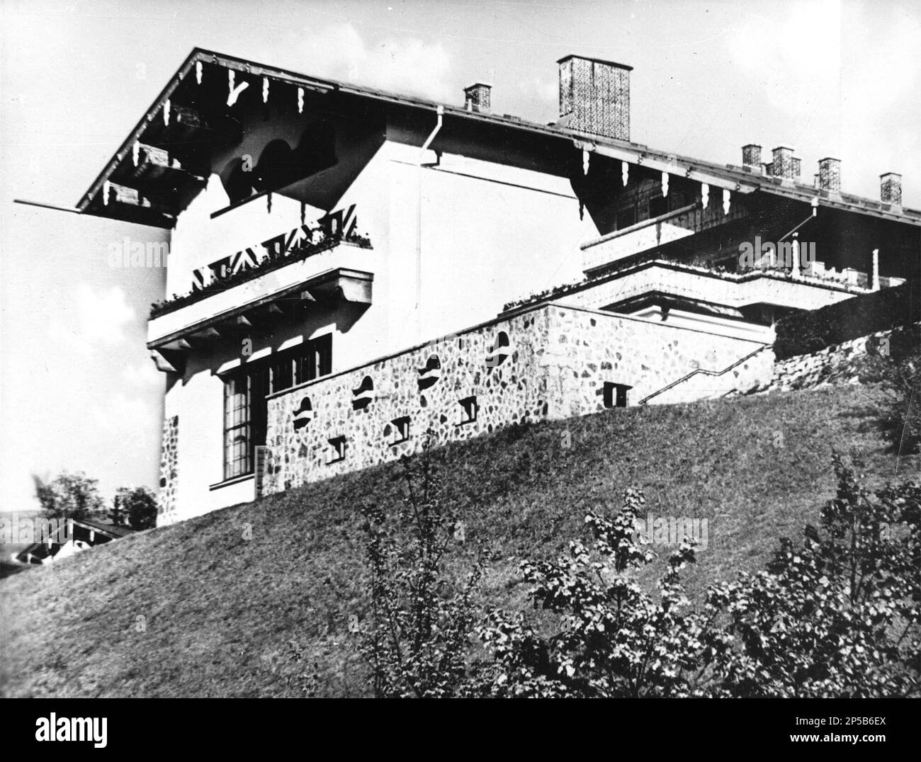 FILE - Undated file Photo of Hitler's "Berghof" (mountain house) near ...