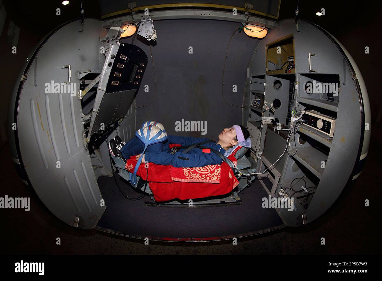 File photo shows female astronaut Wang Yaping, who will be sent into ...