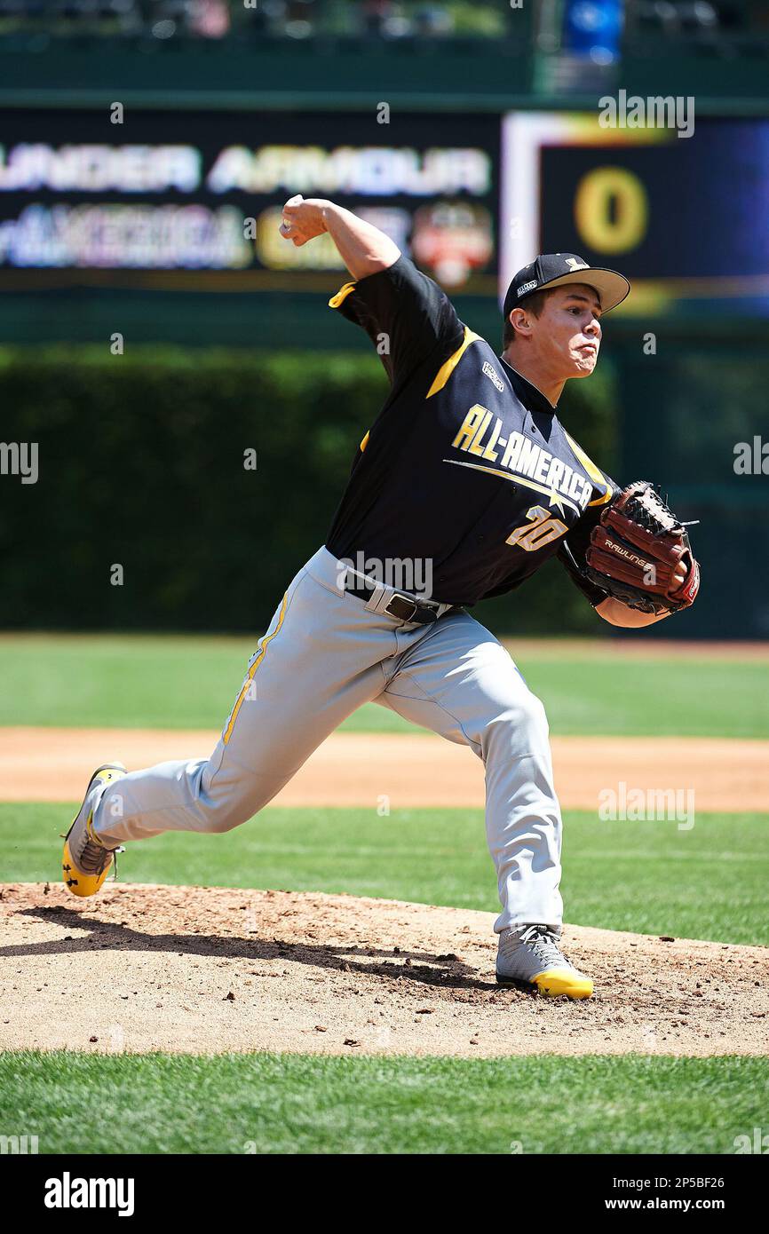 Pitcher Dustin Driver #20 of Wenatchee High School in Wenatchee ...