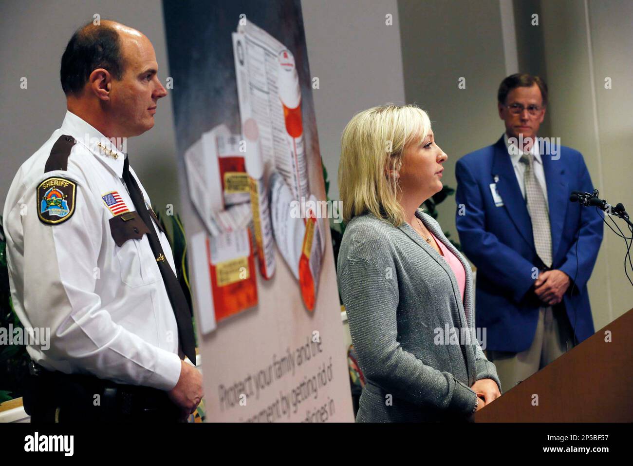 In this June 4, 2013 photo, Amanda, center, flanked by Hennepin County ...