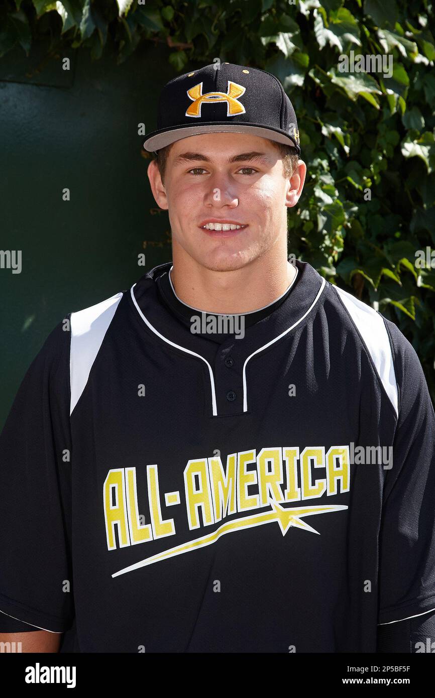 Pitcher Dustin Driver #20 of Wenatchee High School in Wenatchee ...