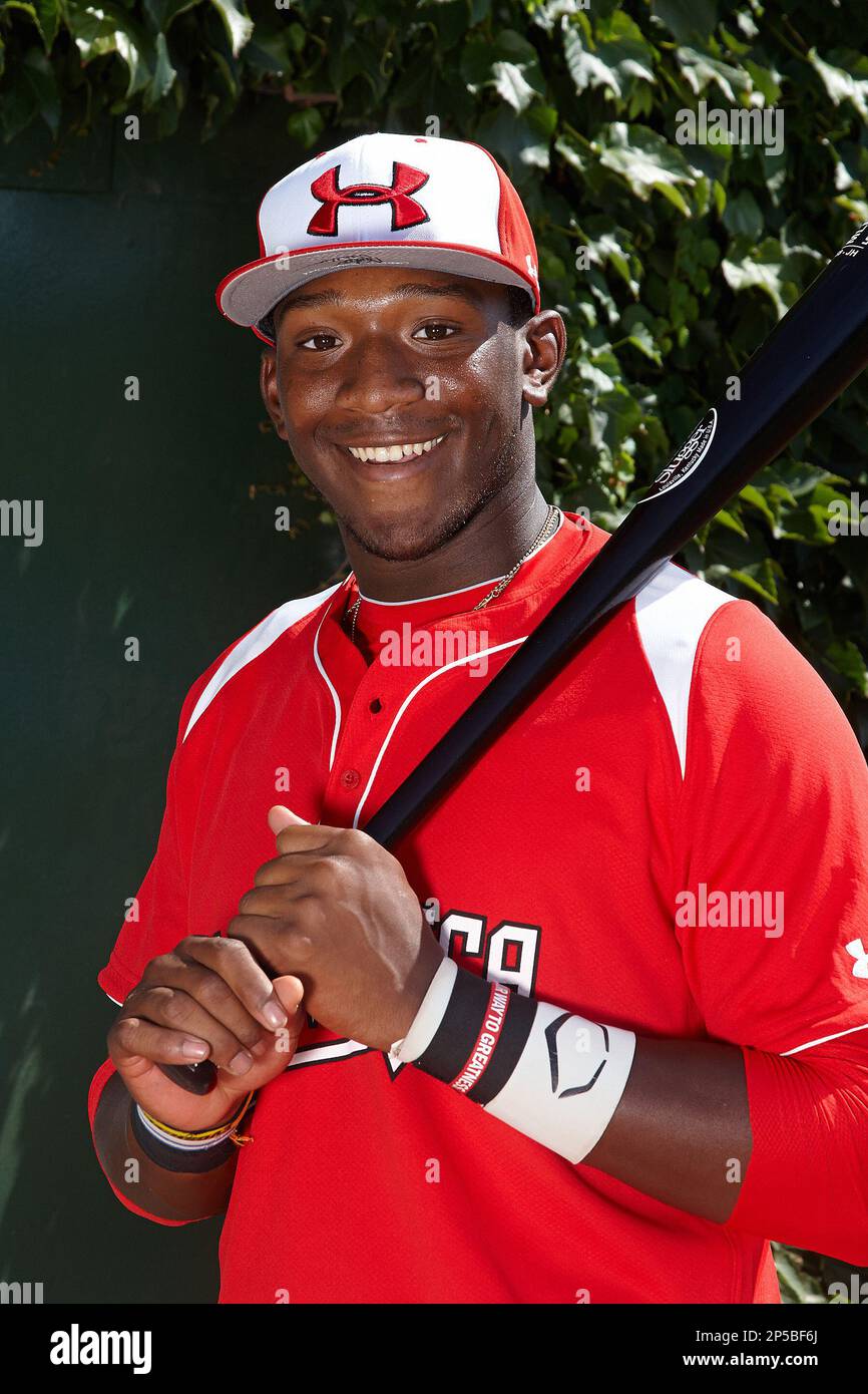 Outfielder Justin Williams #4 of Terrebonne High School in Houma ...