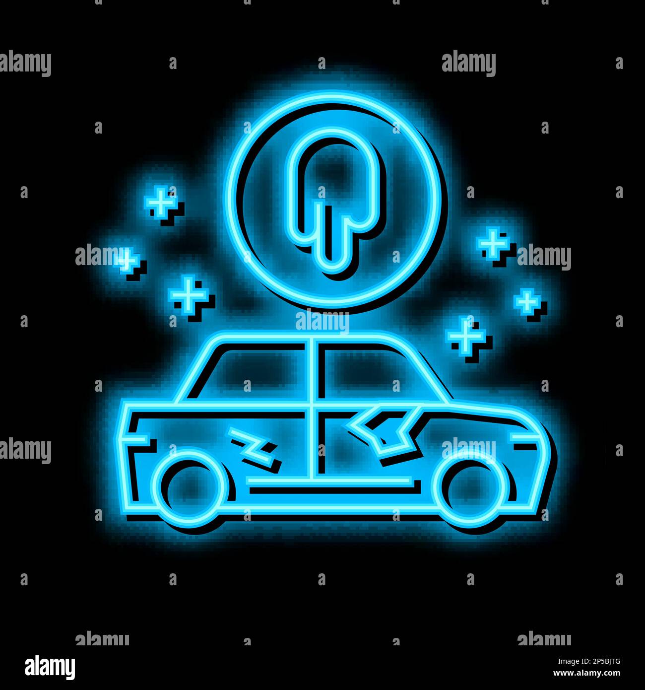 Car scuff repair Stock Vector Images - Alamy