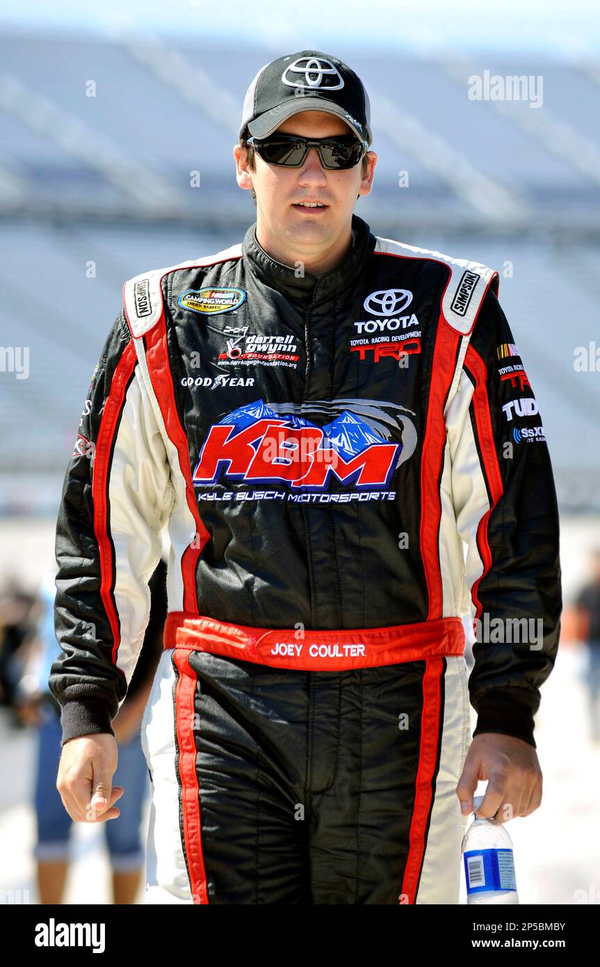 Joey Coulter during qualifying for the NASCAR Camping World Truck ...