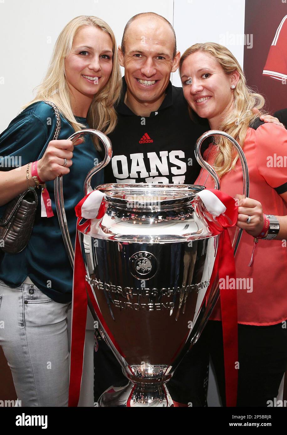 Bernardien Robben, Bayern striker Arjen Robben from the Netherlands and ...