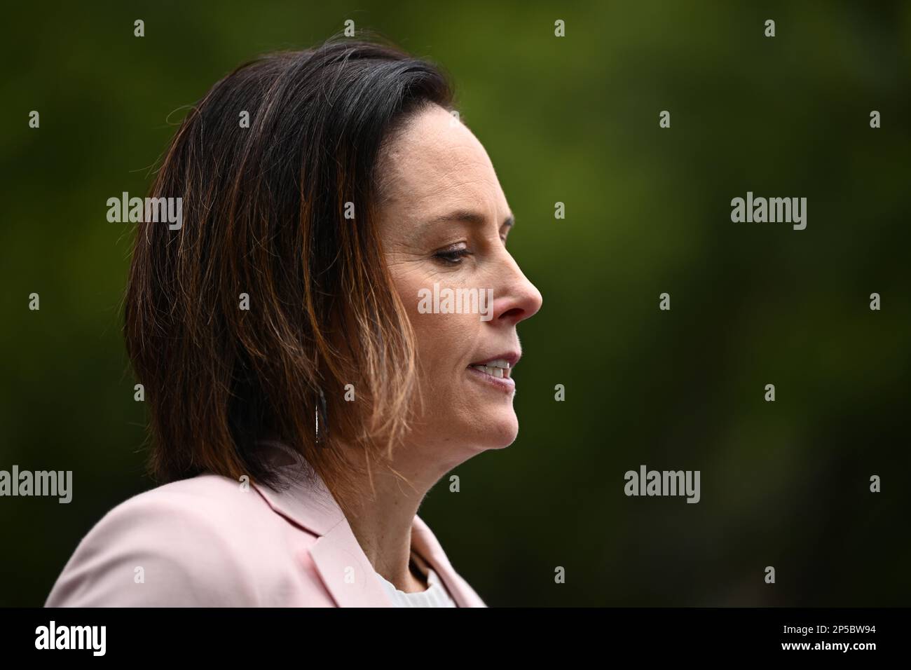 Netball Australia CEO Kelly Ryan during the Super Netball 2023 season ...