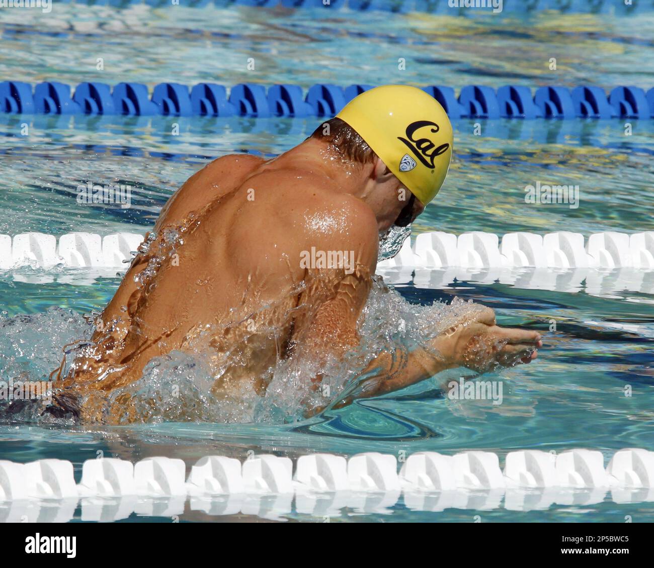 Ryan Studebaker, of Berkeley, CA, in the Men's 200m breaststroke ...