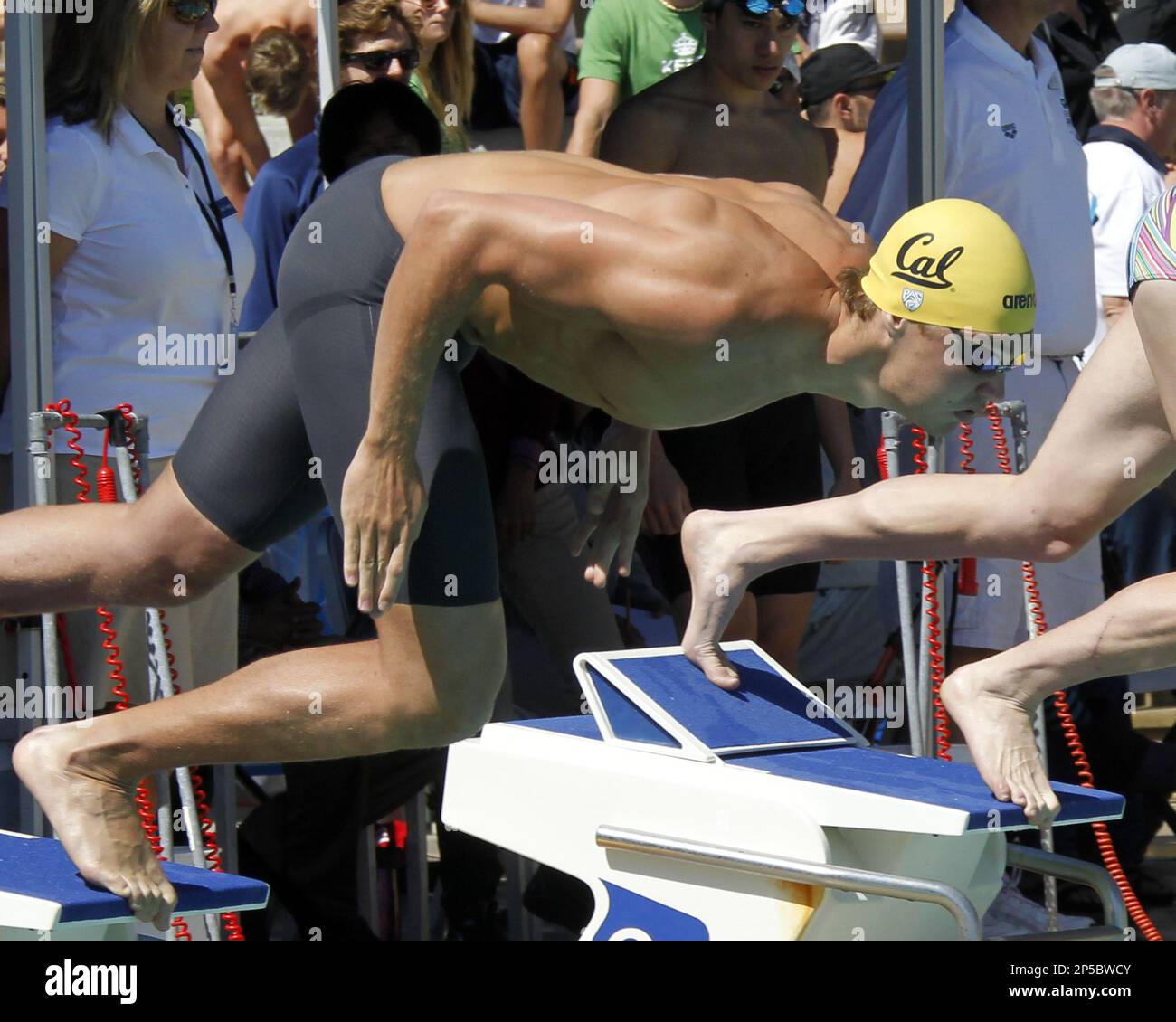 Ryan Studebaker, of Berkeley, CA, in the Men's 200m breaststroke ...