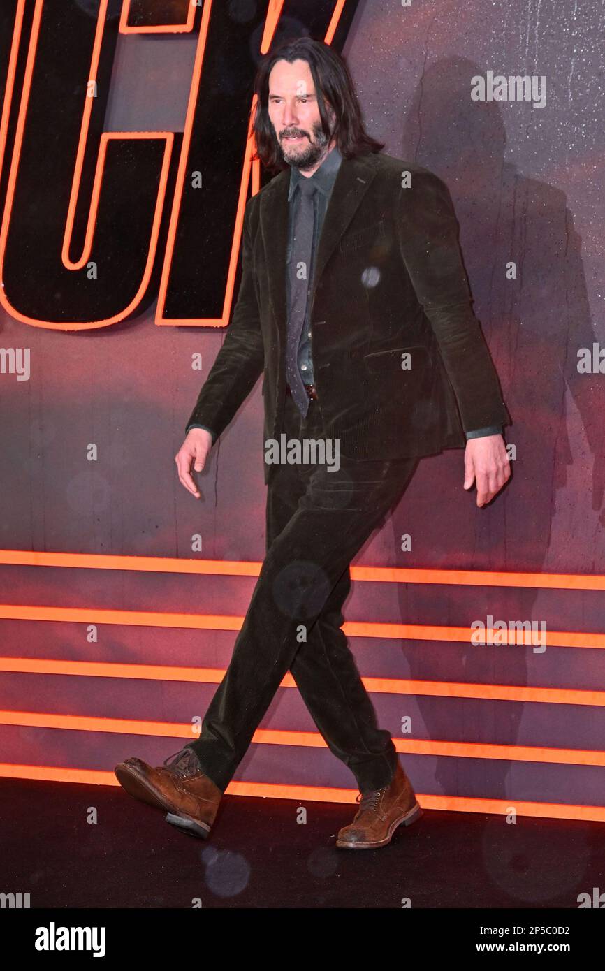 UK Premiere of John Wick Chapter 4, at Cineworld Leicester Square ...