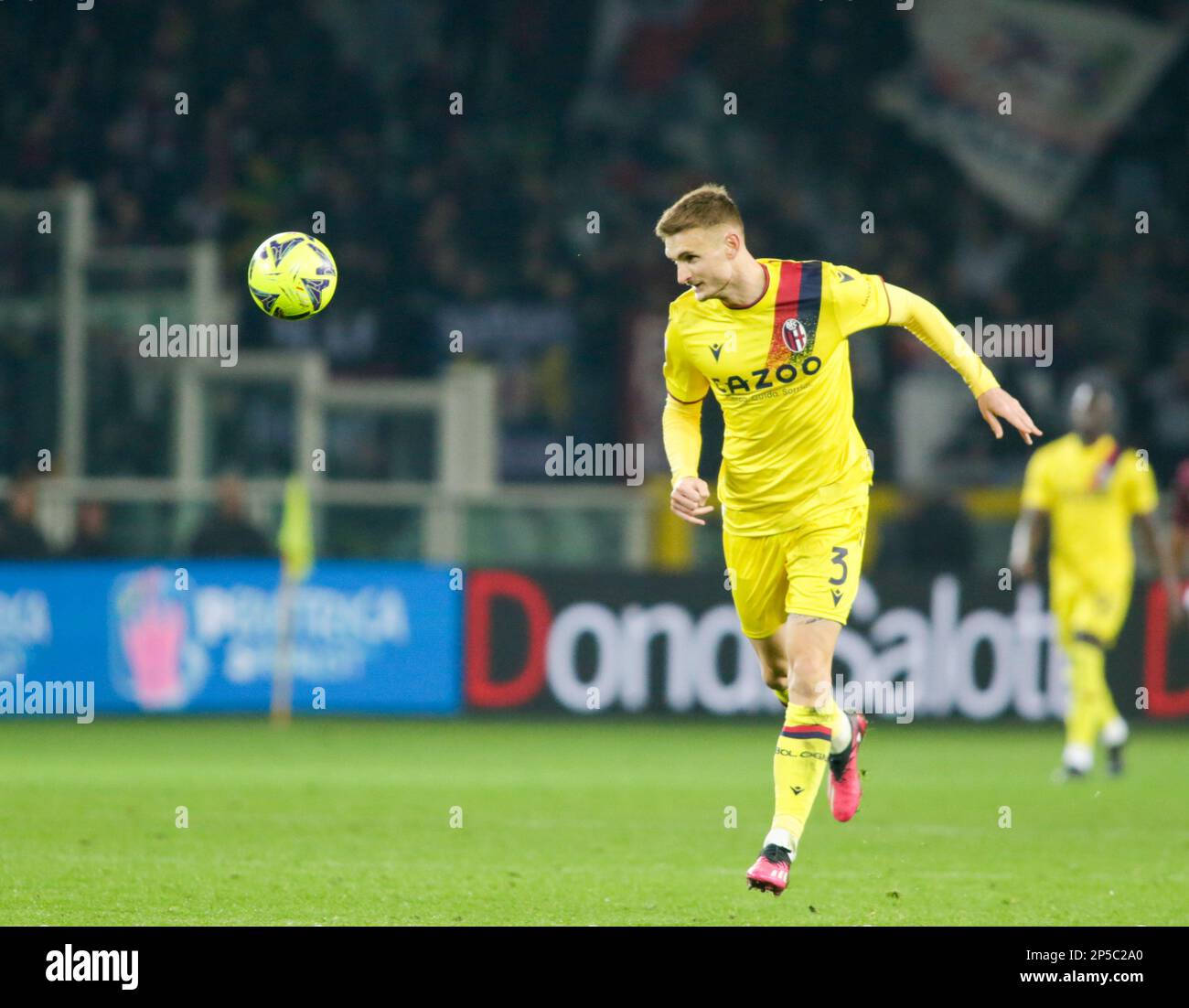 Stefan Posch of Bologna Fc during the Italian Serie A, football match ...