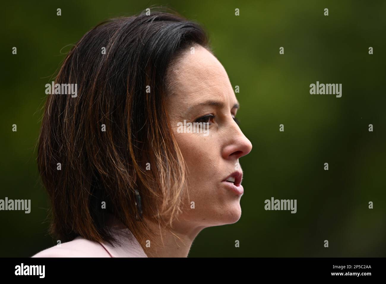 Netball Australia CEO Kelly Ryan during the Super Netball 2023 season ...