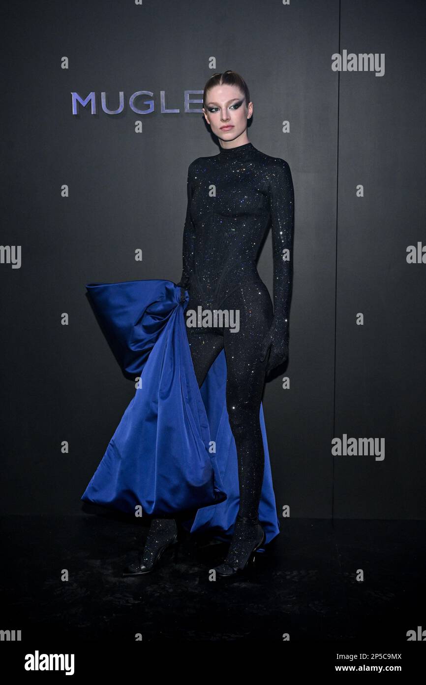 Paris, France. 06th Mar, 2023. Hunter Schafer at Mugler x Hunter ...