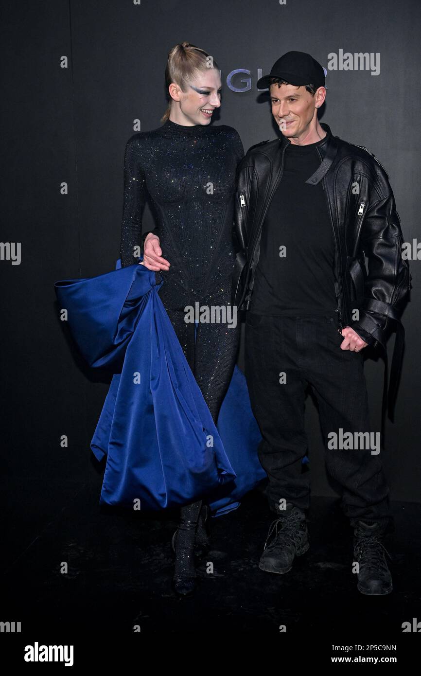Paris, France. 06th Mar, 2023. Hunter Schafer and Casey Cadwallader at ...