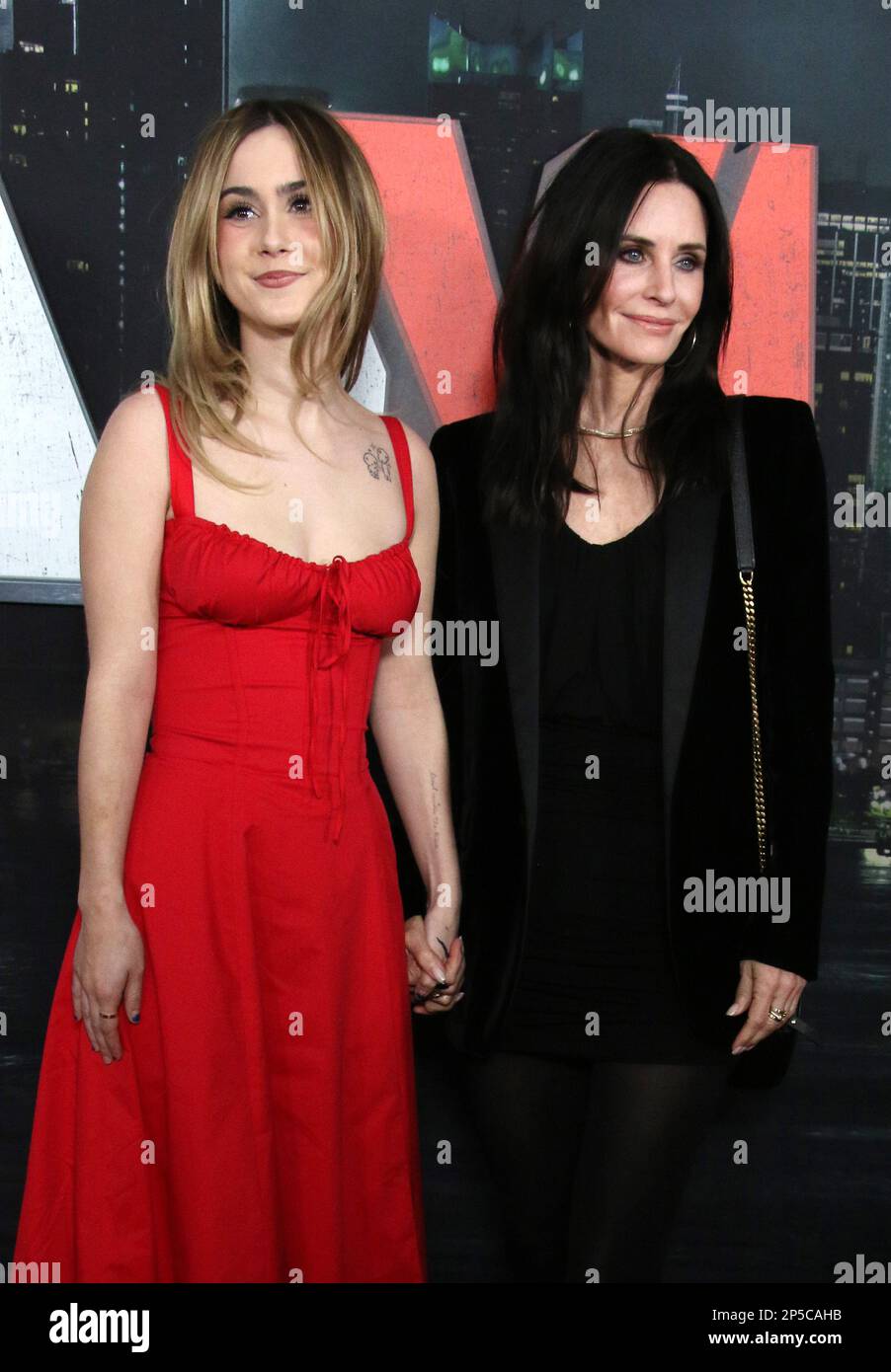 New York, NY, USA. 06th Mar, 2023. Coco Arquette and Courteney Cox at ...