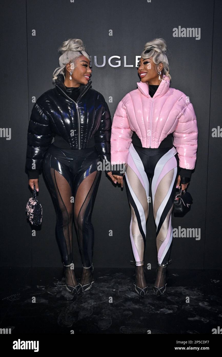 Paris, France. 06th Mar, 2023. Clermont Twins at Mugler x Hunter ...