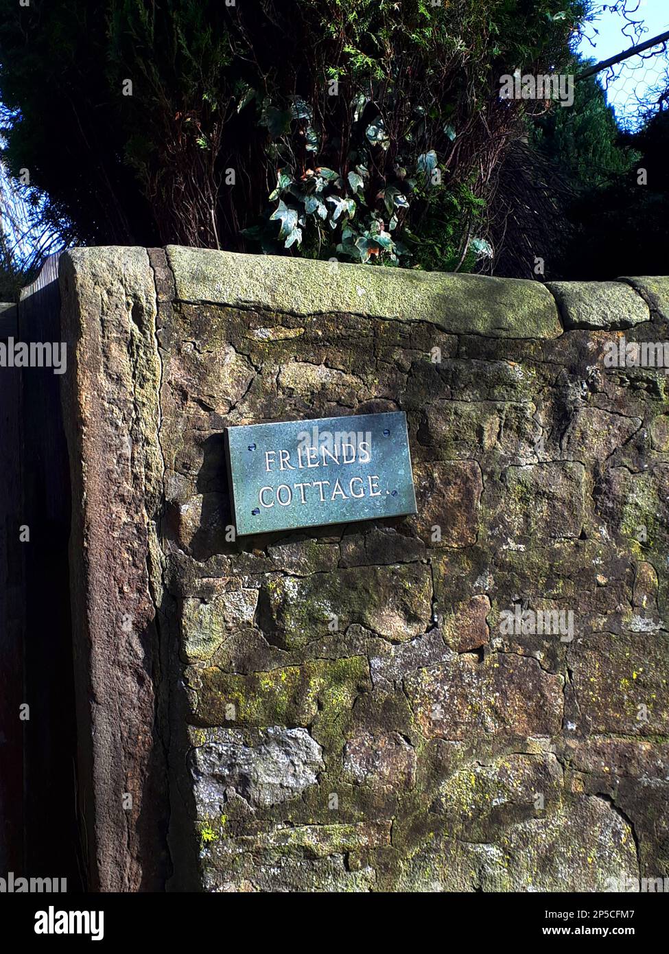 Former Quaker Meeting House in the small village of Salterforth on the ...