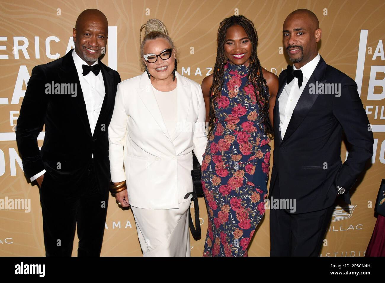 05 March 2023 - Los Angeles, California - (L-R) Jeff Friday, Kasi ...