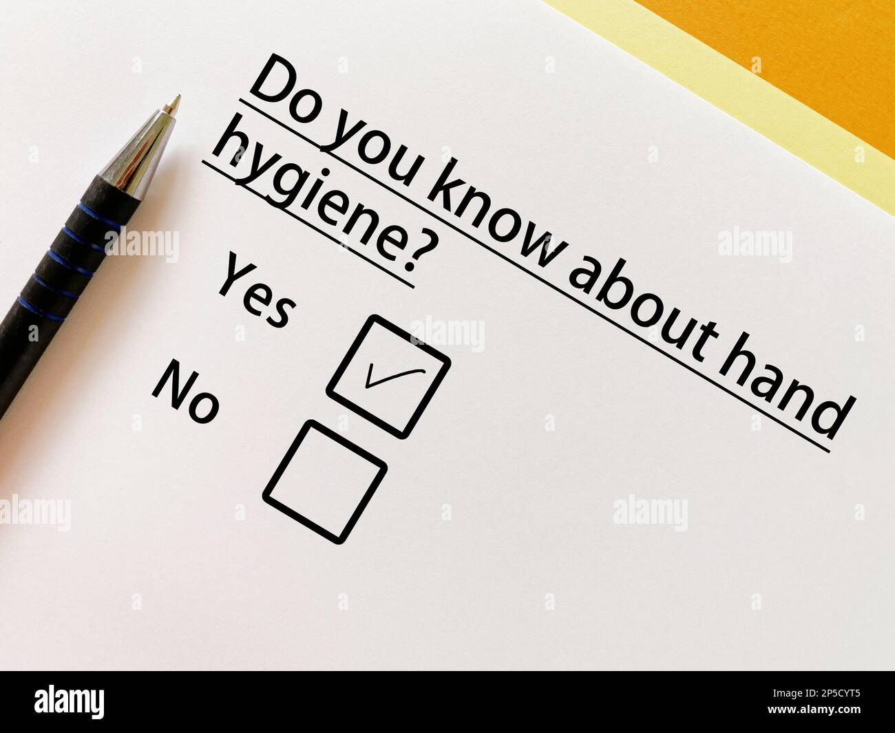 One person is answering question about hospital acquired infections. He ...