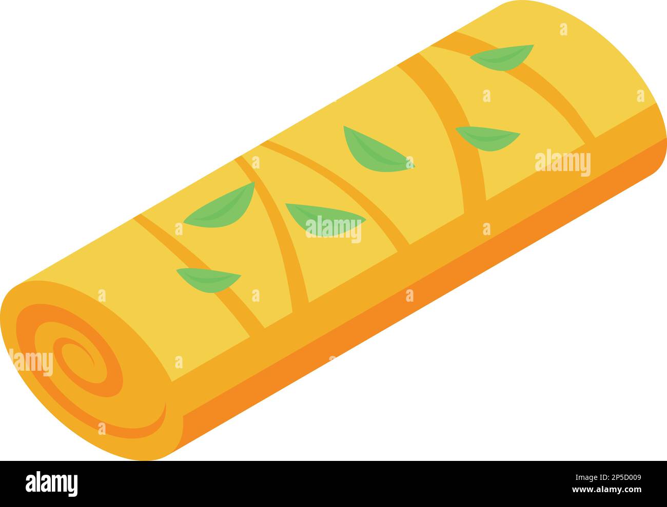 Lunch spring roll icon Cut Out Stock Images & Pictures - Alamy