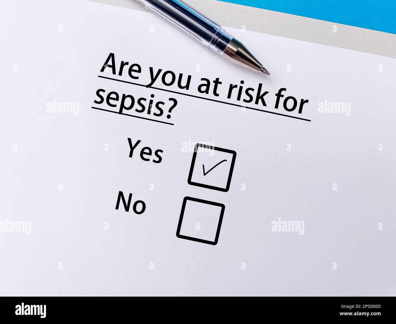 One person is answering question about hospital acquired infections. He ...