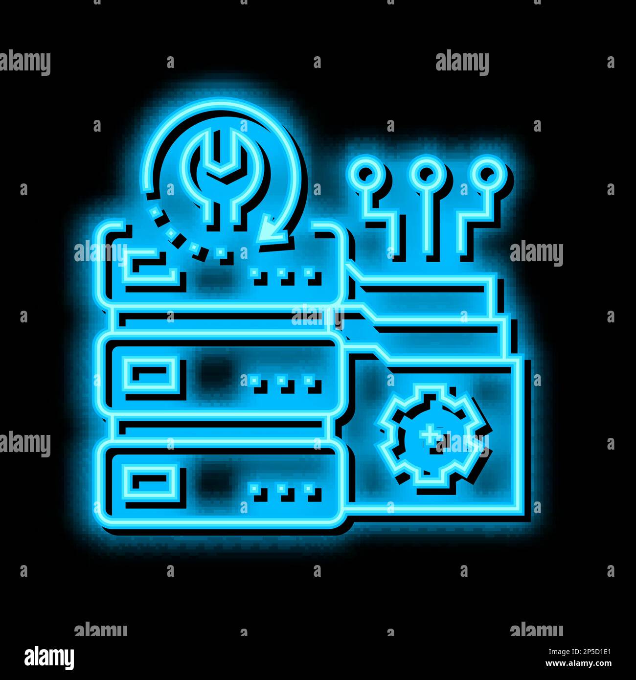 Computer password recovery icon Stock Vector Images - Alamy