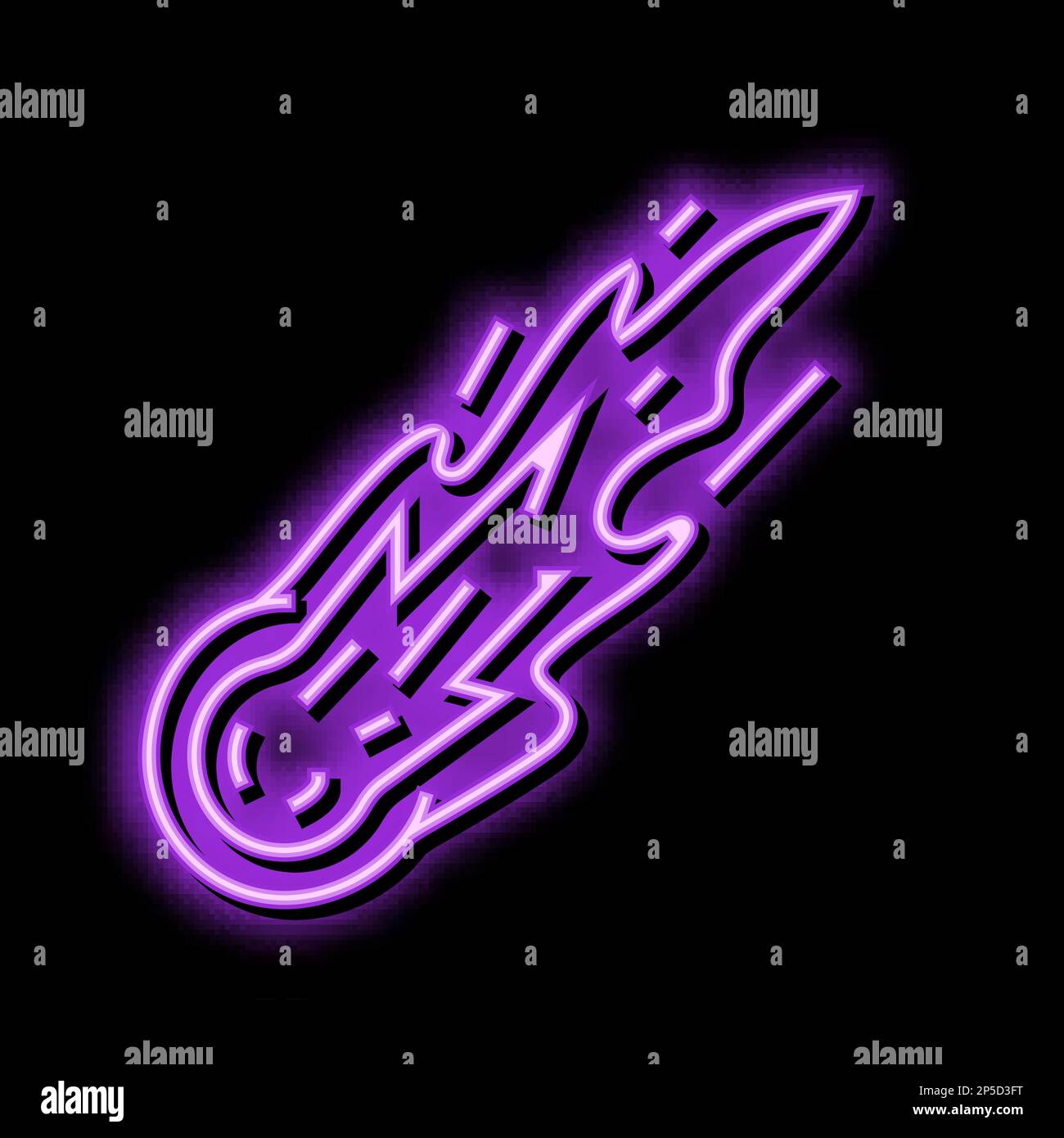 fireball neon glow icon illustration Stock Vector Image & Art - Alamy
