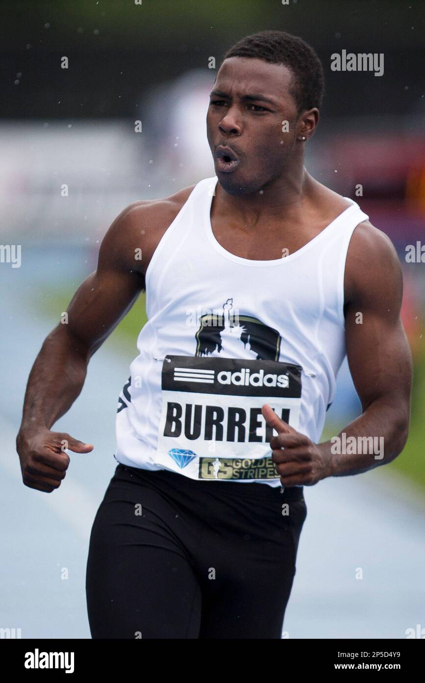 Cameron Burrell, representing the USA, celebrates after winning the ...