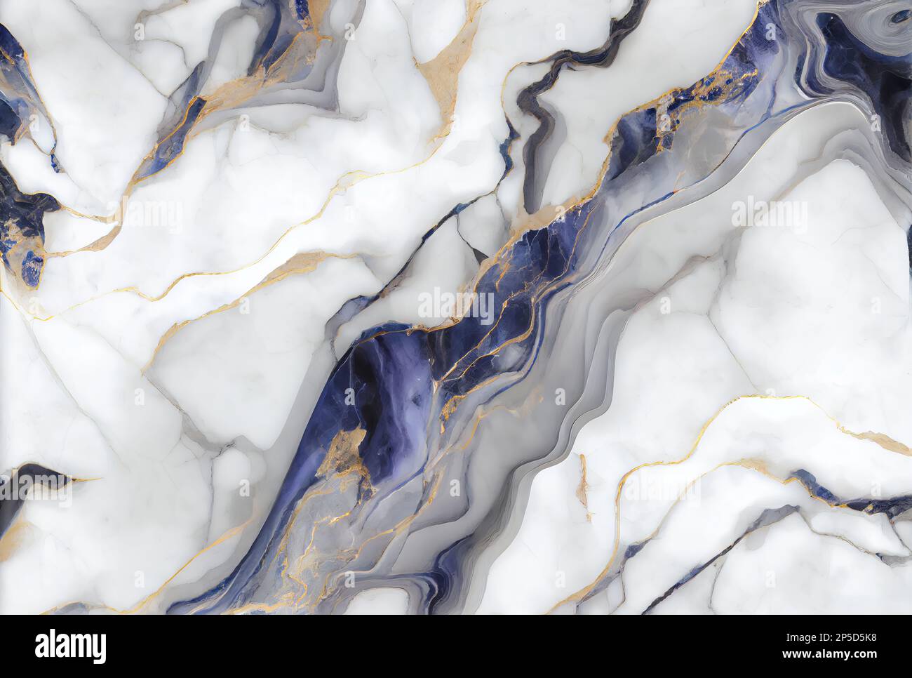 White marble with gold and blue sapphire surface abstract background ...