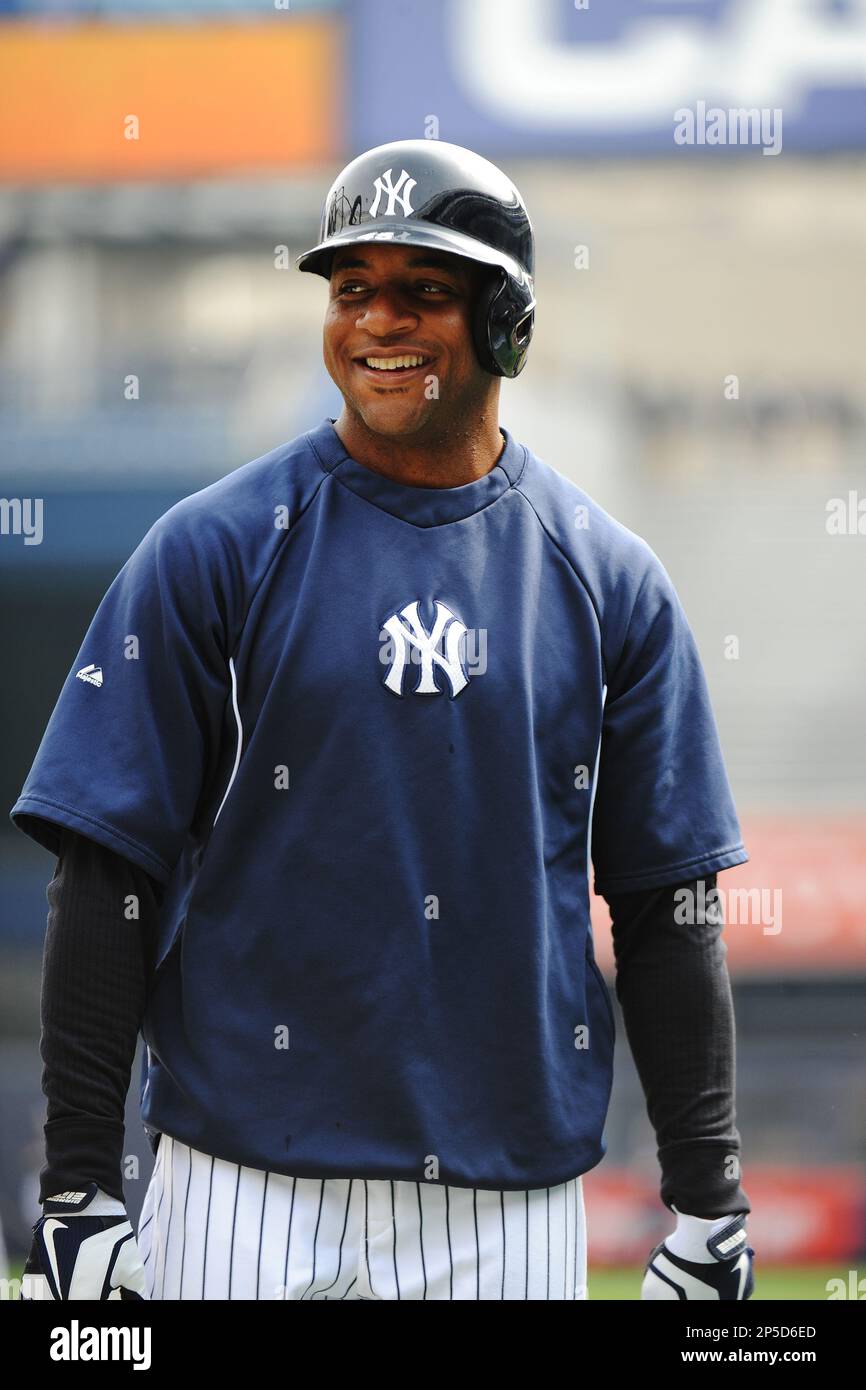 New York Yankees outfielder Ben Francisco (45) during game against the ...