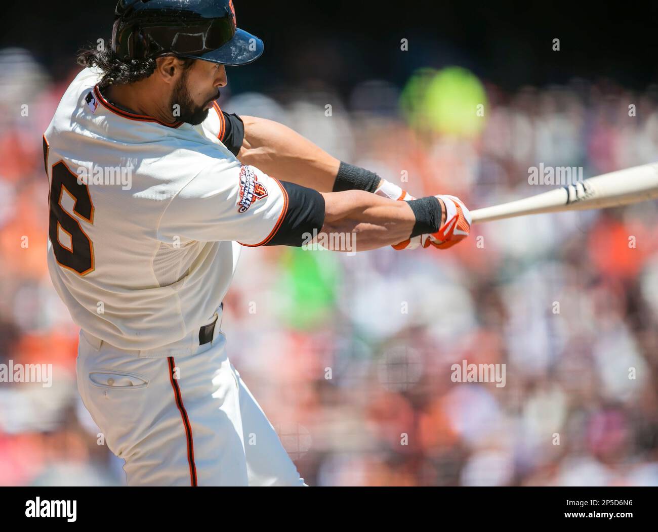 May 22, 2013: San Francisco Giants center fielder Angel Pagan (16) in ...