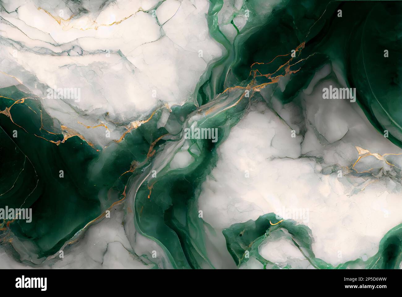 White marble with gold and green emerald surface abstract background ...
