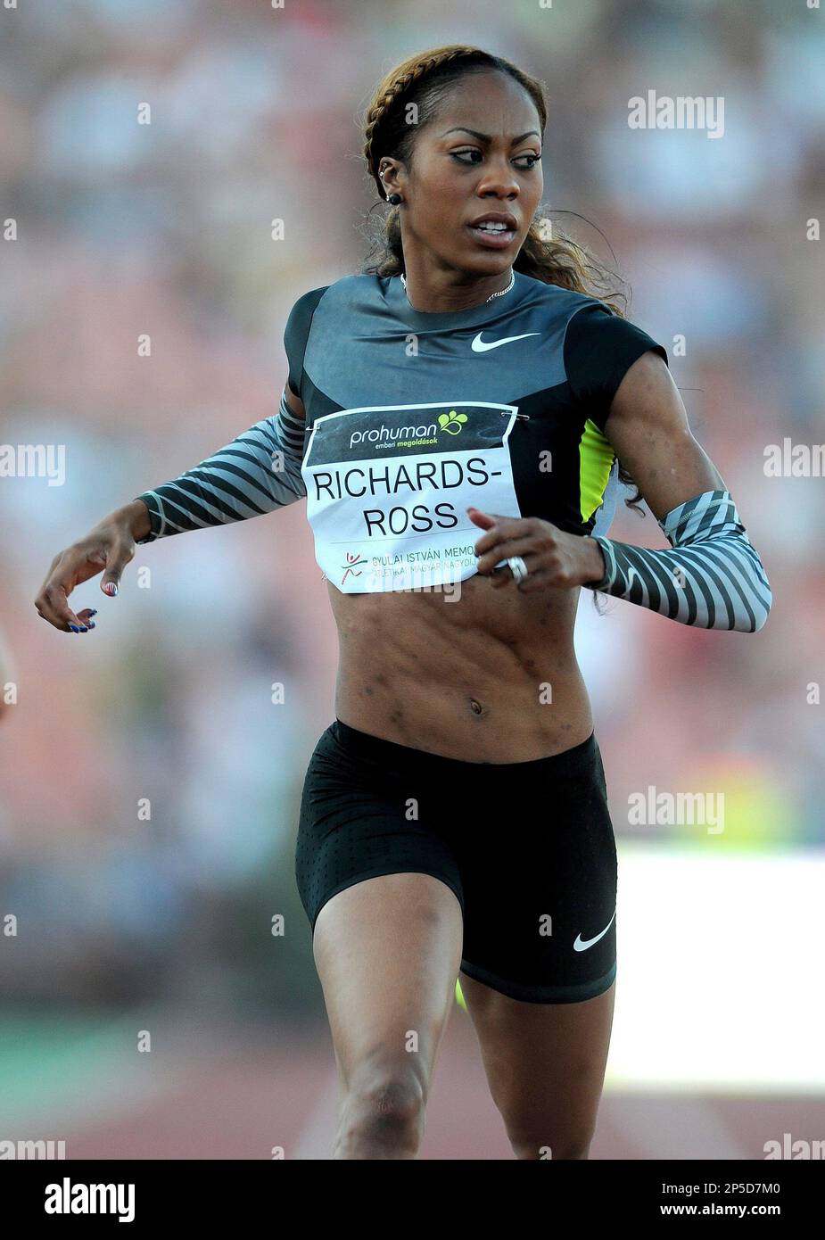 FILE- In this Aug. 20, 2012,. file photo, United States sprinter Sanya ...