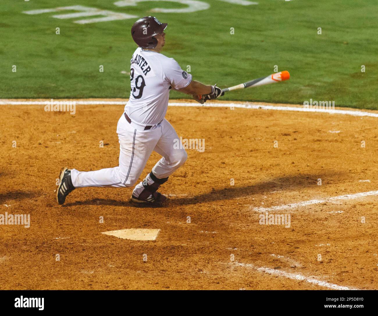 Mississippi State's Mitch Slauter delivers the game-winning hit in the ...