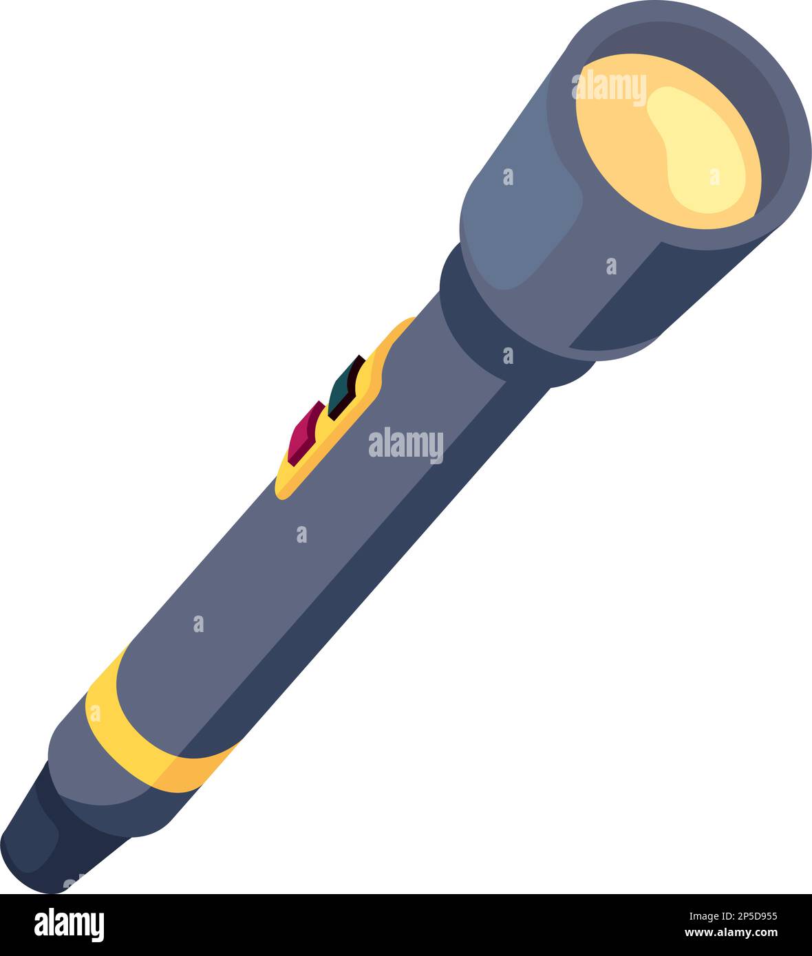 gray flashlight design Stock Vector Image & Art - Alamy