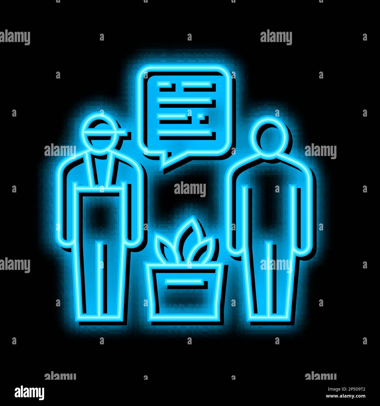 personal shopper neon glow icon illustration Stock Vector Image & Art ...