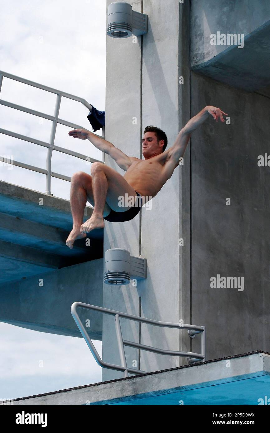 Olympic Gold Medalist and ABC Splash star David Boudia during the USA ...