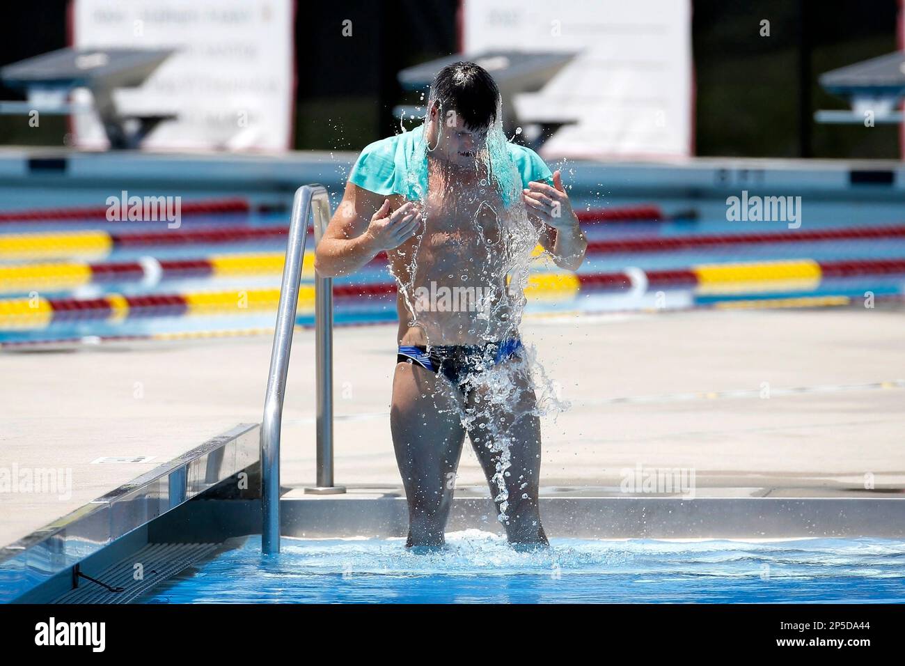 Olympic Gold Medalist and ABC Splash star David Boudia during the USA ...