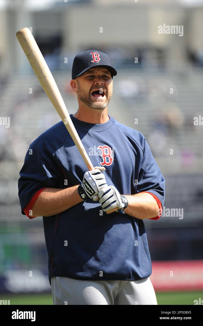 Boston RedSox catcher David Ross (3) during game against the New York ...