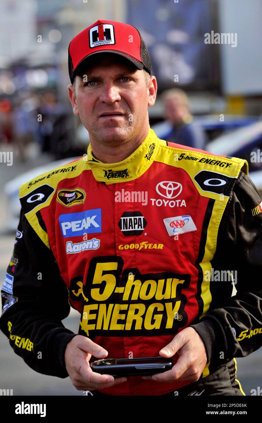 Clint Bowyer during qualifying for the NASCAR Sprint Cup Series All ...