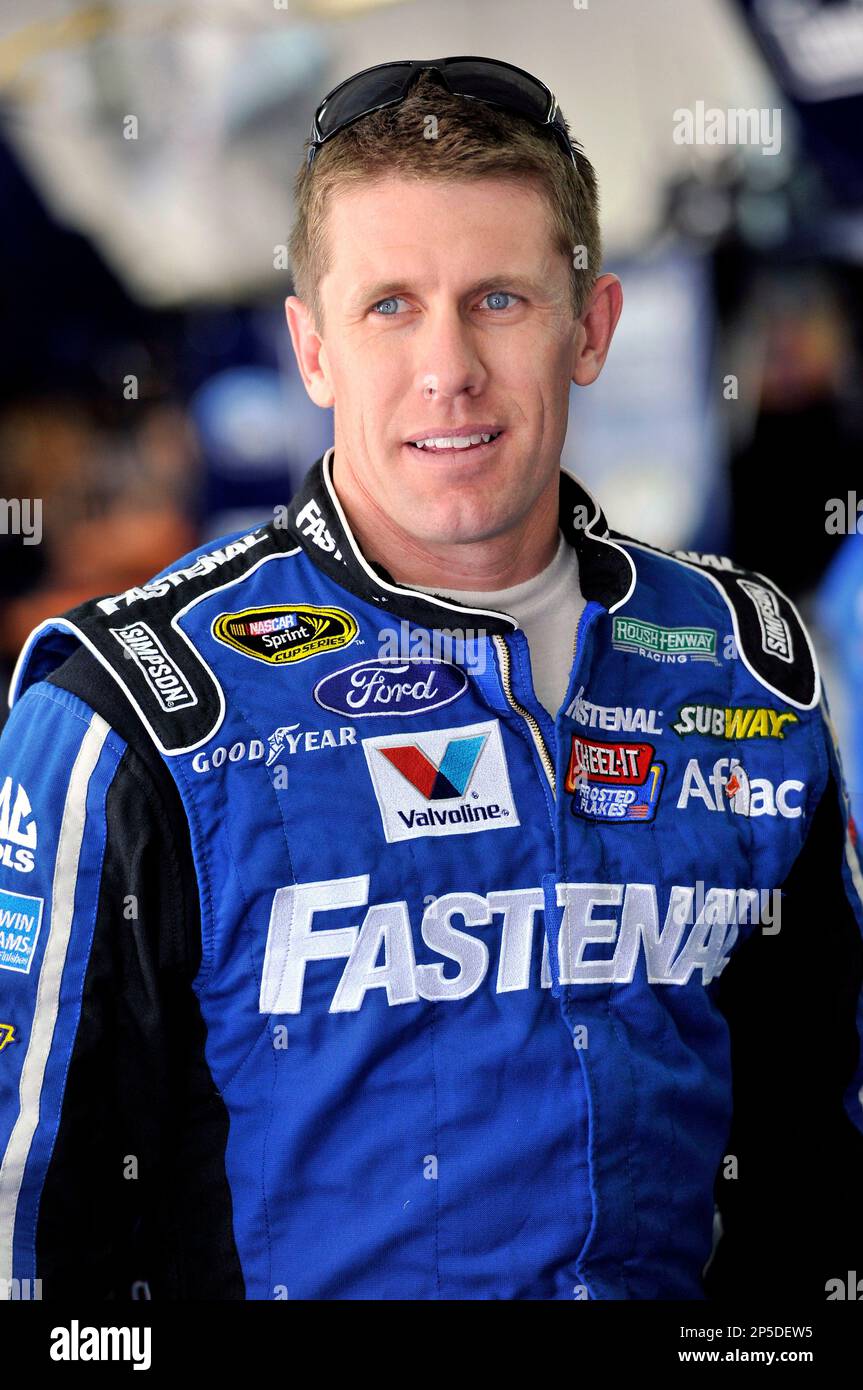 Carl Edwards during practice for the NASCAR Sprint Cup Series All Star ...