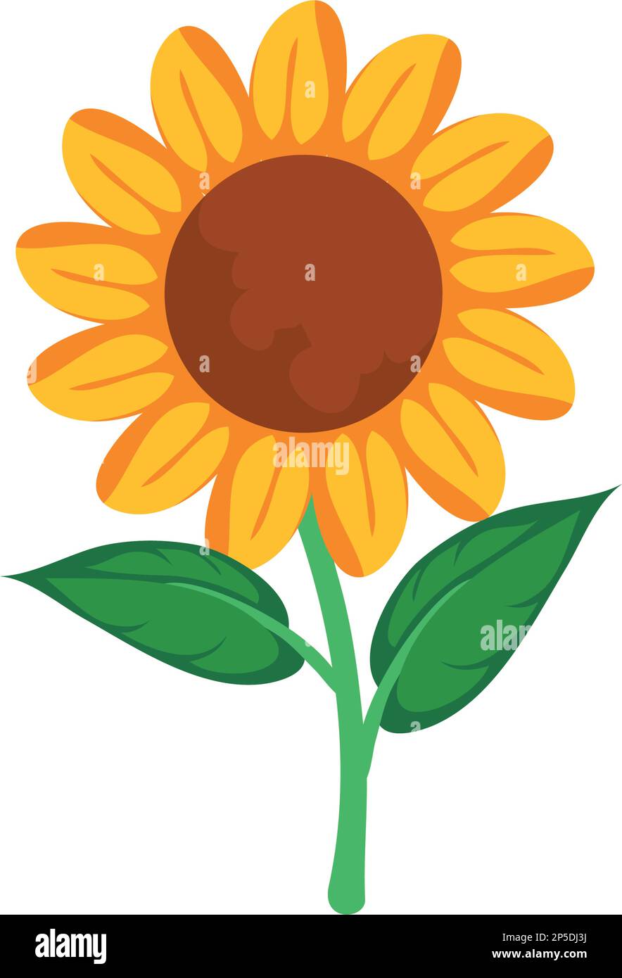 bright sunflower design Stock Vector Image & Art - Alamy