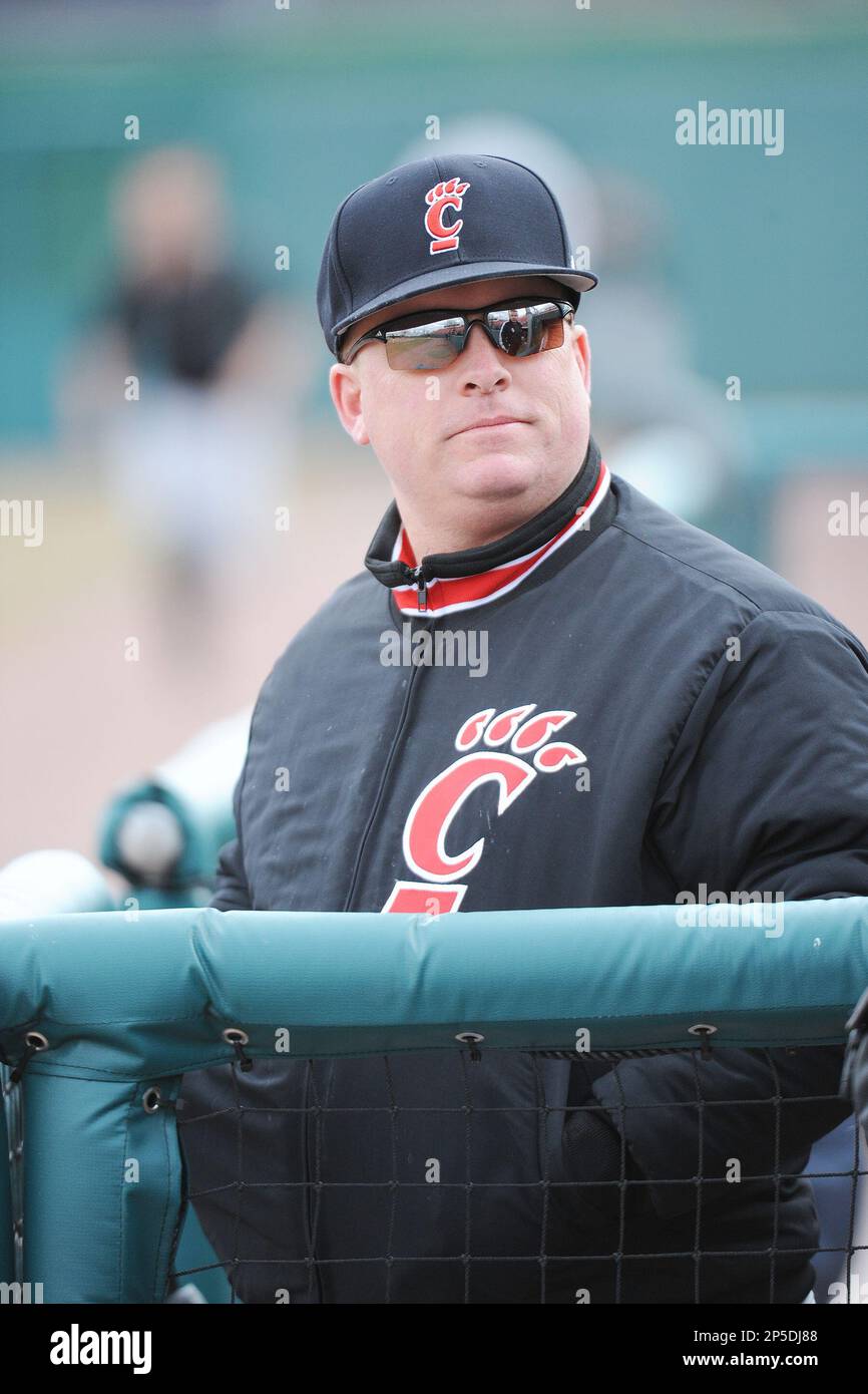 Cincinnati Bearcats Head Coach Brian Cleary during 1st game of double ...