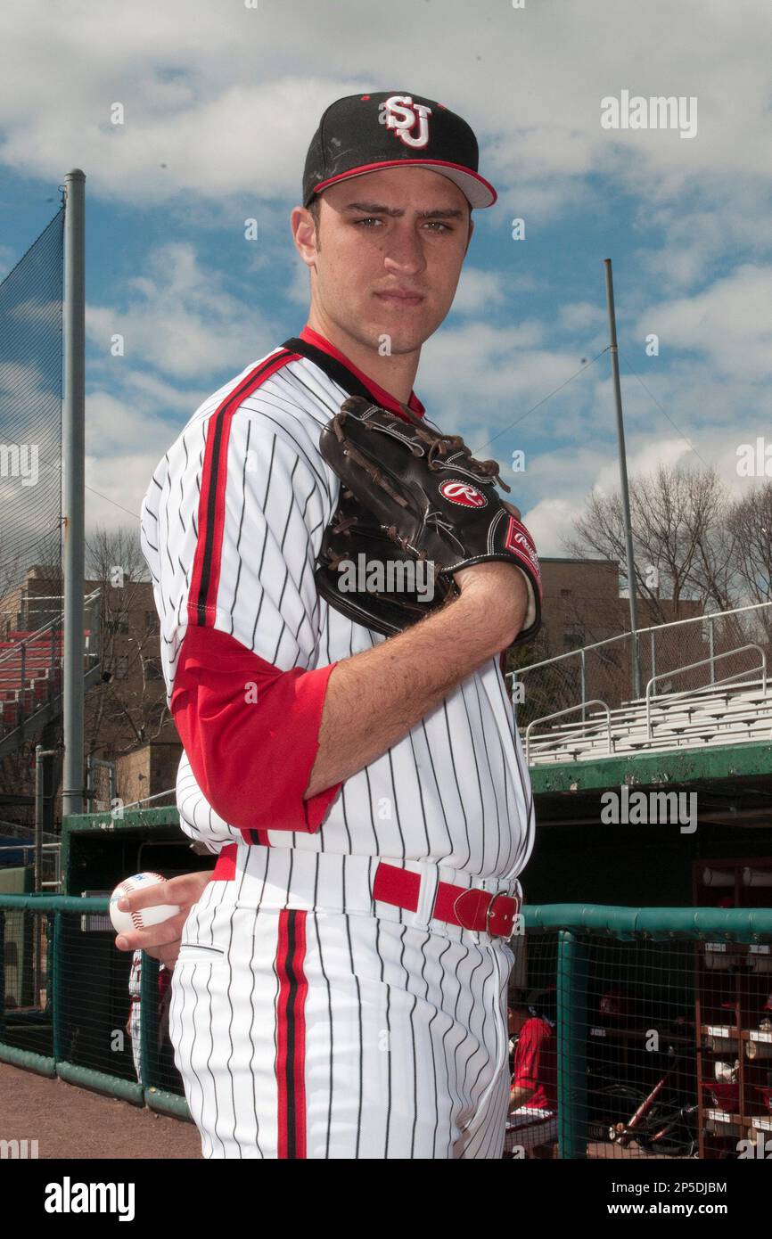 St. John's University Redstorm pitcher Sean Hagan (30) during game 1 of ...