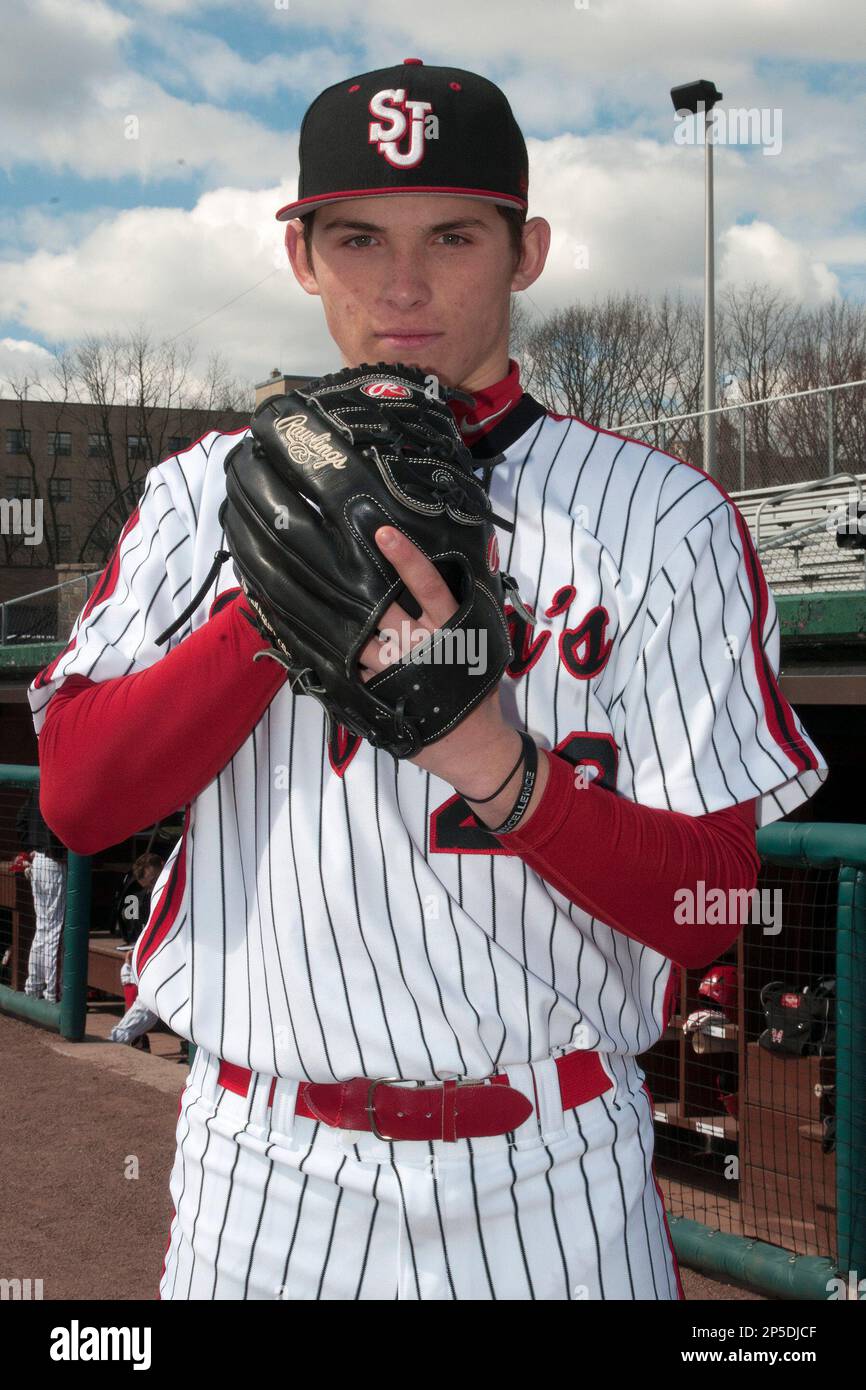 St. John's University Redstorm pitcher Mike Sheppard III (22) during ...