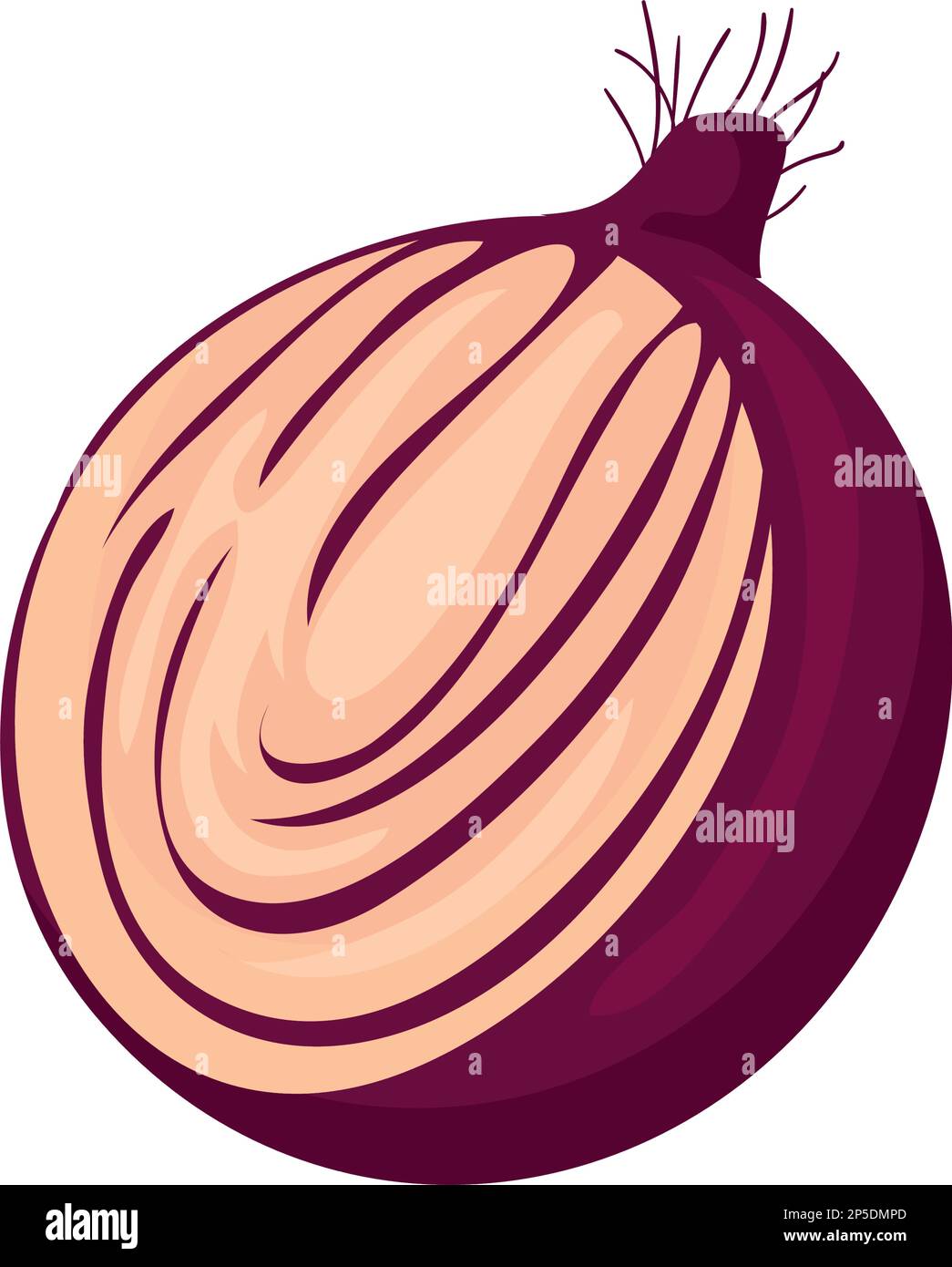 Chopped onion isolated Stock Vector Images - Alamy