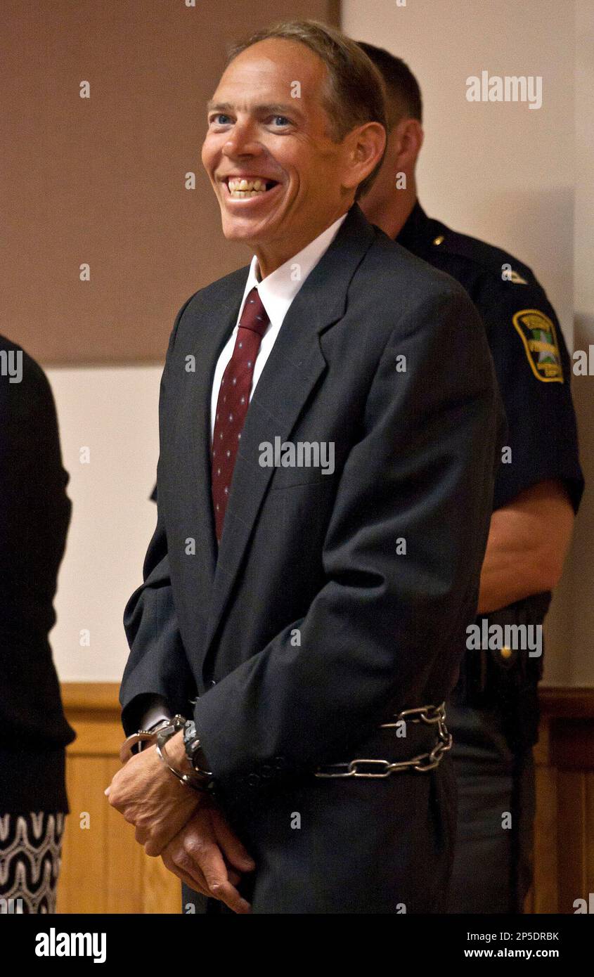 FILE - In this July 26, 2012 file photo, John Grega arrives in Windham ...