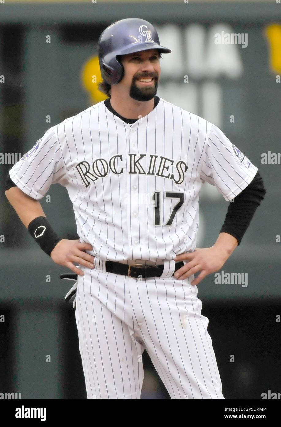 Colorado Rockies Todd Helton (17) during a game against the Tampa Bay ...