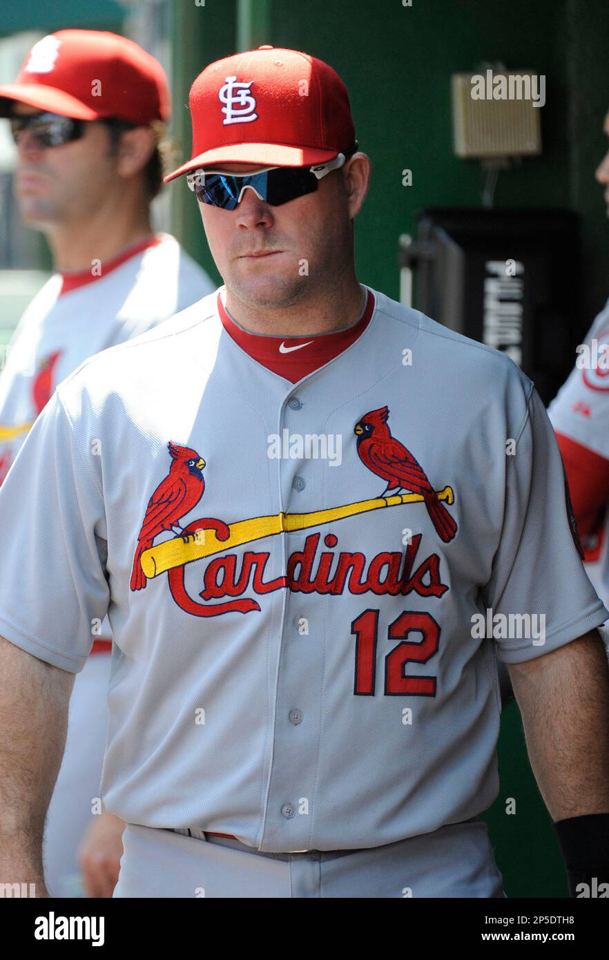 St. Louis Cardinals Ty Wigginton (12) during a game against the ...