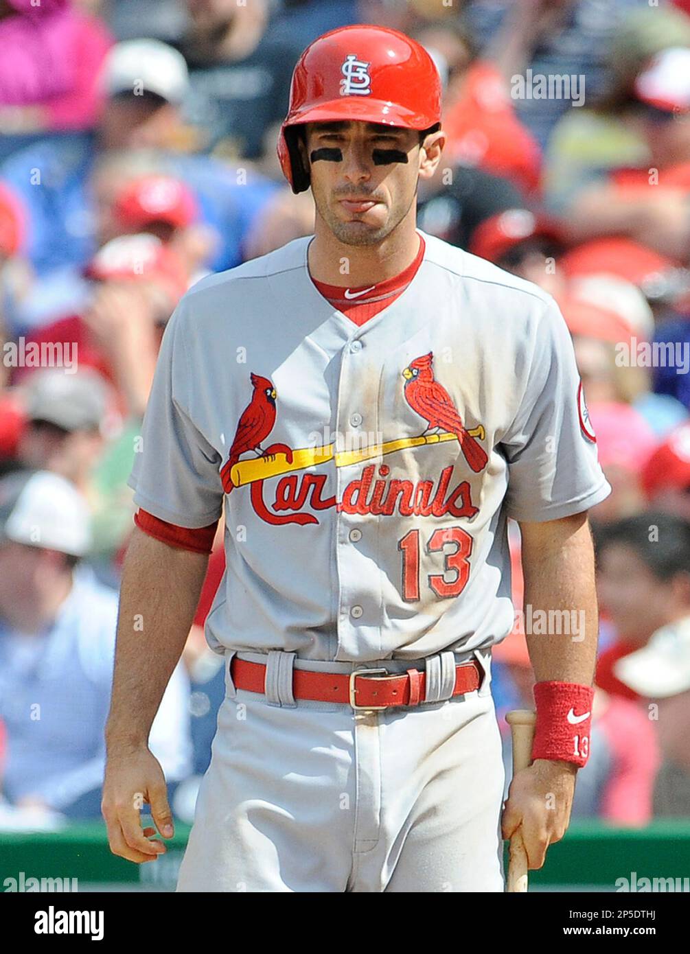 St. Louis Cardinals Matt Carpenter (13) during a game against the ...