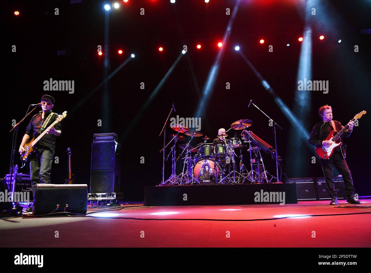 Rio de Janeiro, Brazil,March 4, 2023. Bassist Rodrigo Santos and ...